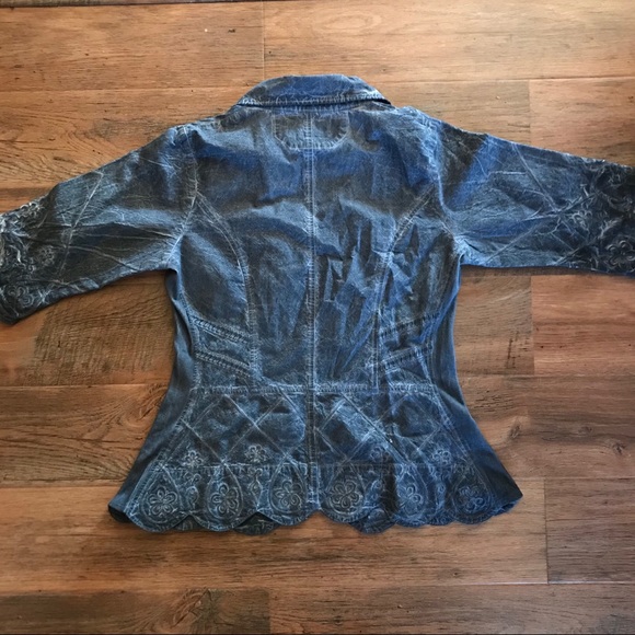 IncaCottons | Jackets & Coats | Nwt Lightweight Embroidered Cotton ...